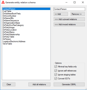 Entity Relationship Diagrams – Dynamics 365 Finance and Operations
